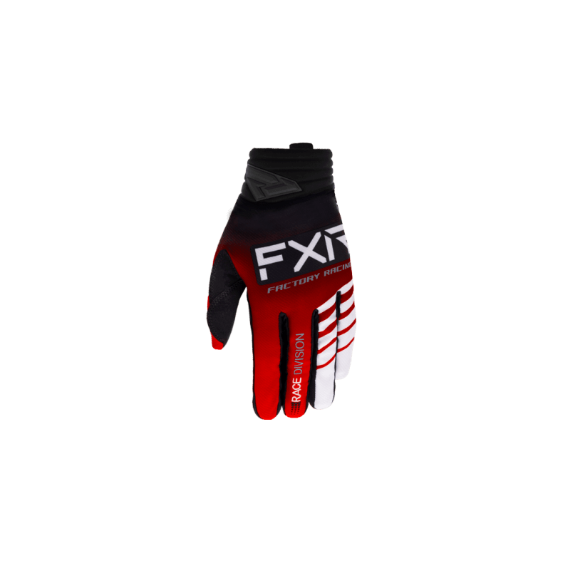 FXR Prime MX Handsker Red/Black/White - Crosshandsker - Easy Racing